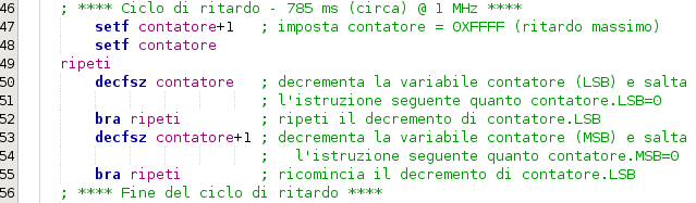 La memoria: esempi ed esercizi