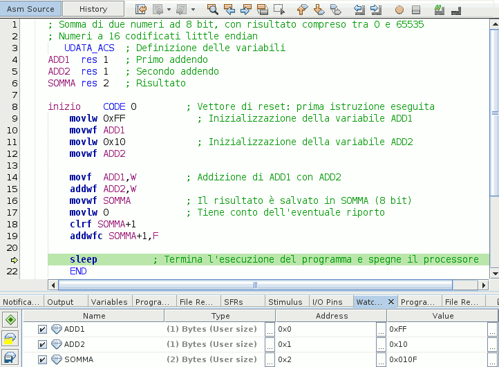La memoria: esempi ed esercizi